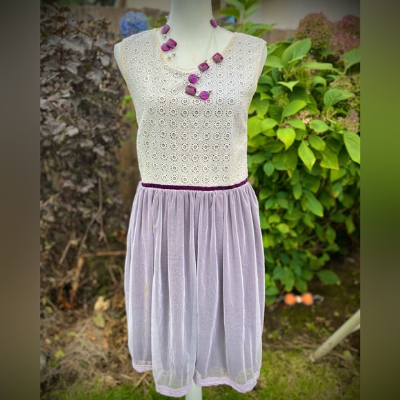 Knitted Dove | Dresses | Knitted Dove Eyelet Lace Dress | Poshmark